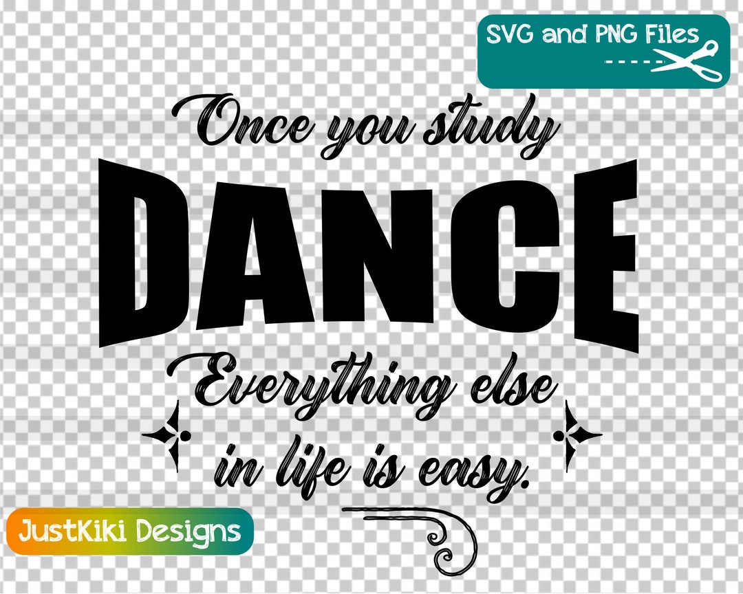 Dance Teacher Quote SVG: Ballet Clipart (PNG, SVG) - Etsy