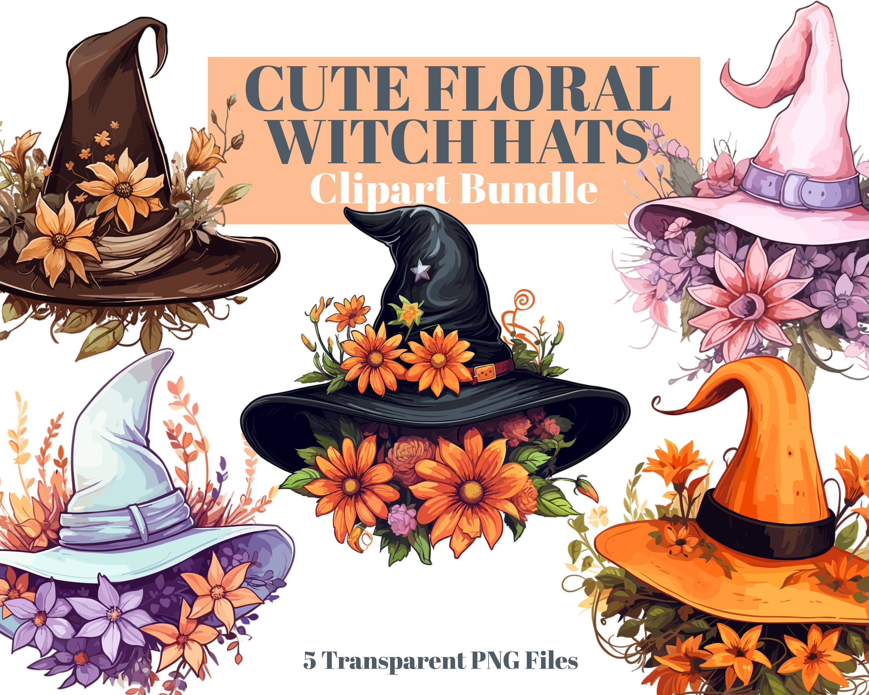Cute Witch Hat Clipart