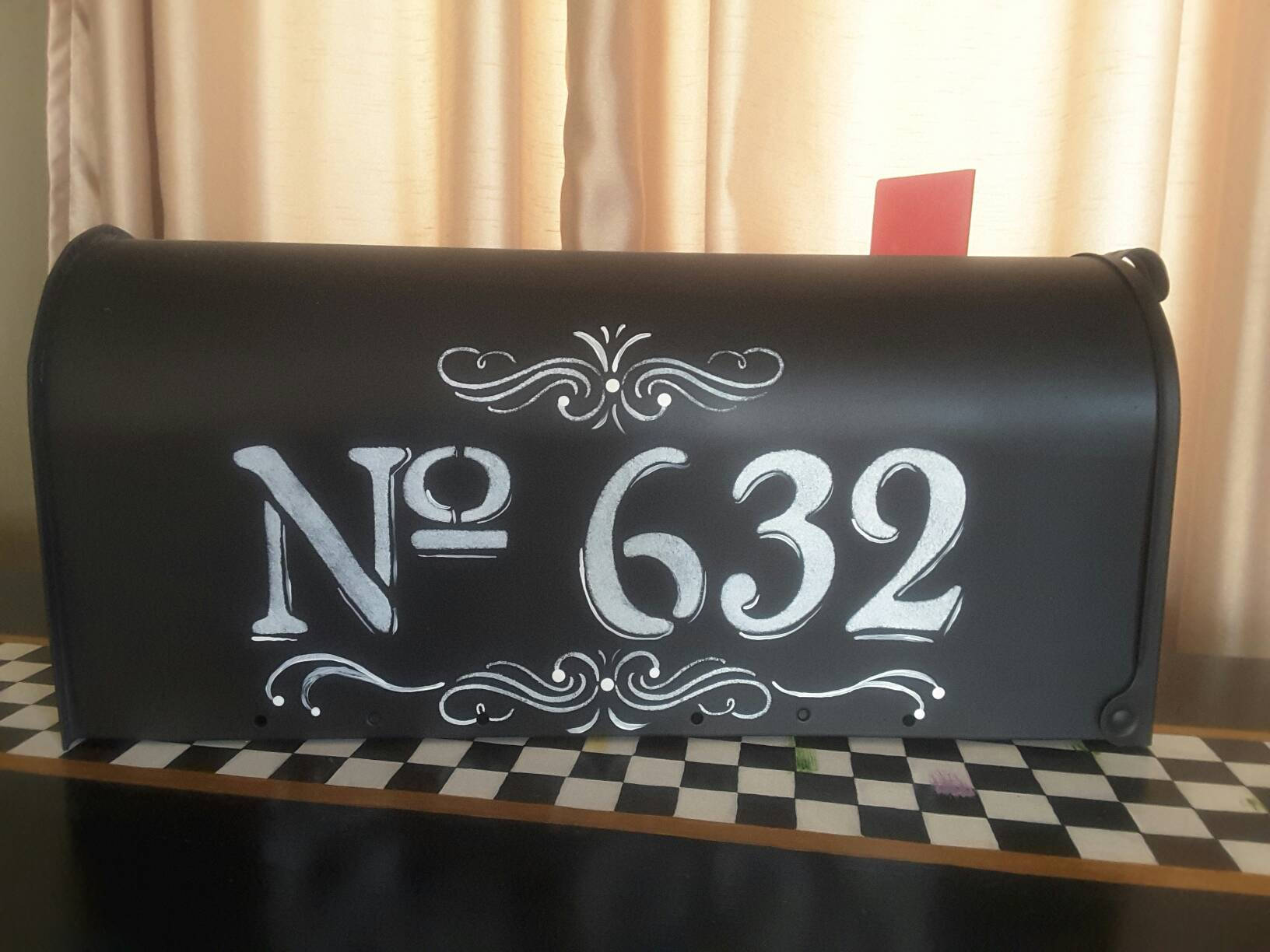 Custom Hand Painted Mailbox - Etsy