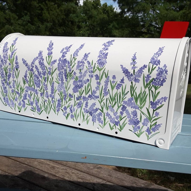 Hand Painted Mailboxes - Etsy