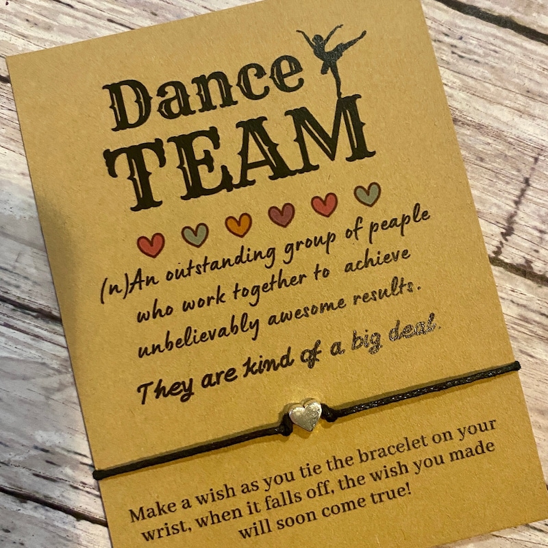 Favors for a Dance Team - Etsy
