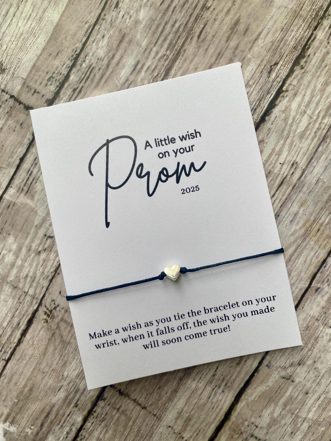 Prom Wish Bracelet, Gift Party, String Wish Bracelet, Prom Bracelet ...