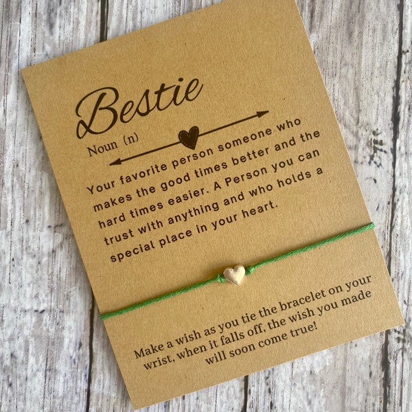 Teacher Bestie Friendship Bracelet - Etsy