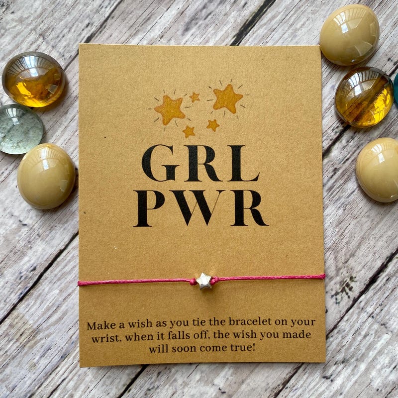 Girl Power Bracelet - Etsy