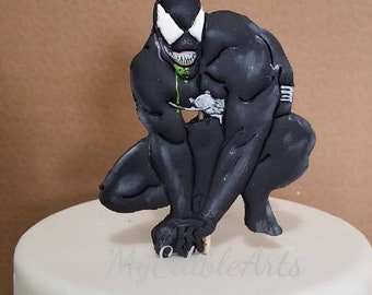 Venom Cake Topper | Etsy