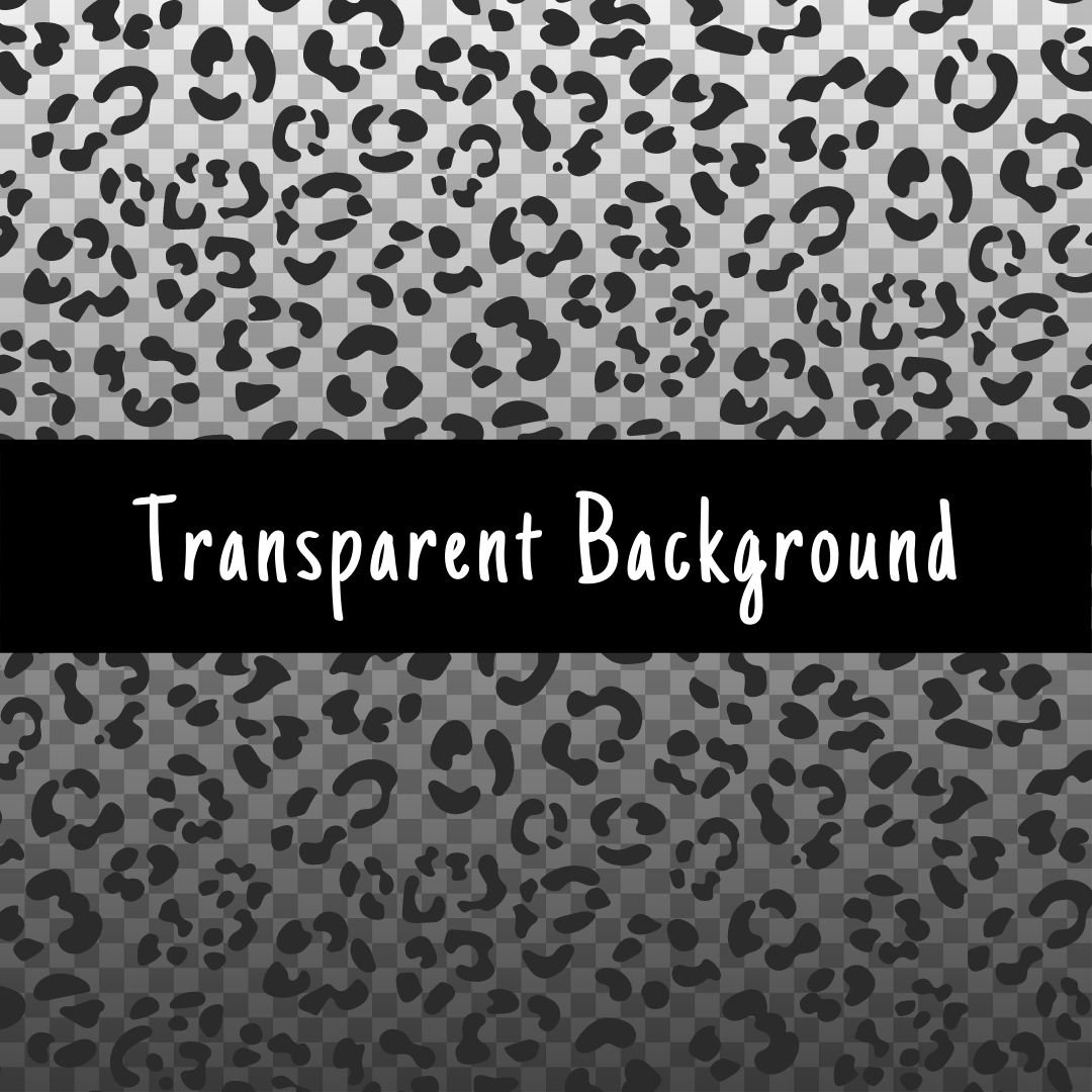 Leopard Print Pattern SVG Transparent PNG Adobe Pattern - Etsy