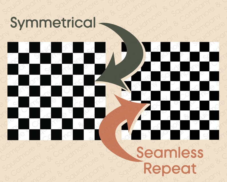 Simple Checkered Square SVG // Canva Compatible Svgs // - Etsy