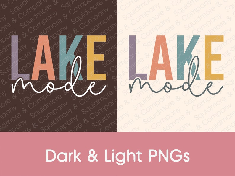 Lake Mode PNG SVG // Monoline Cursive // Canva Compatible ...