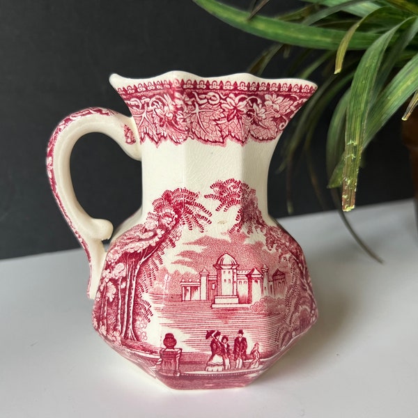 Red Transfer Ware - Etsy