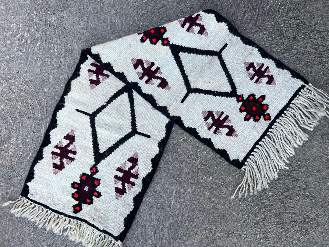 Southwestern Navajo Table Runner Woven Wool Native American - Etsy