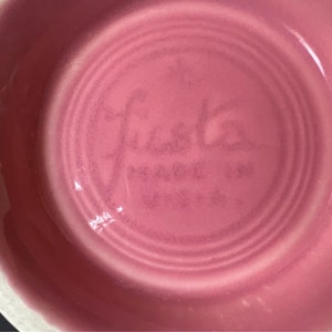 Pink Fiesta Ware Tea Pot Collectible Beverage Vintage Tea Pot - Etsy