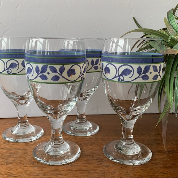 Pfaltzgraff Ice Tea Glasses - Etsy