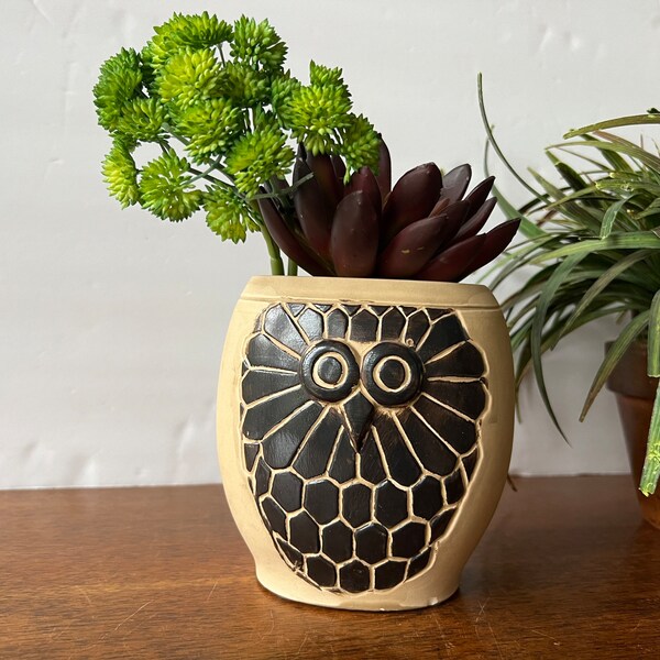 Owl Vase - Etsy