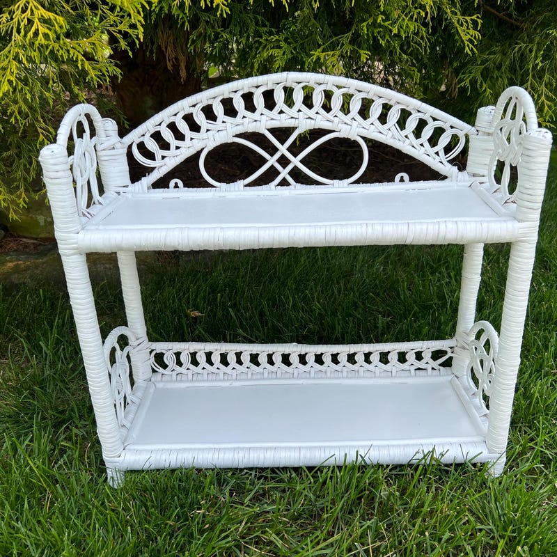 Wicker Shelf - Etsy