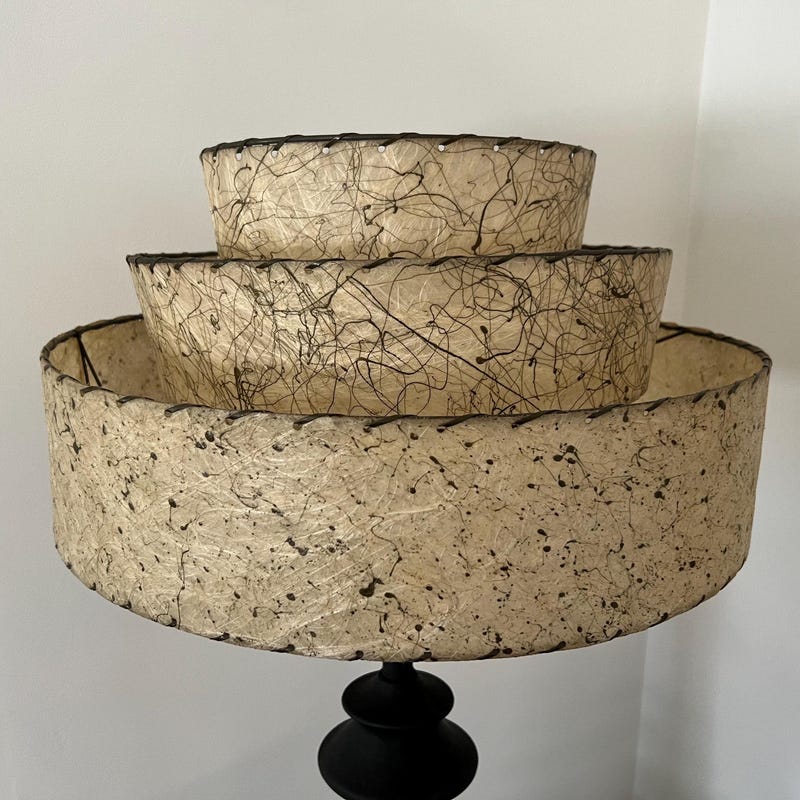 Mid Century Lamp Shade - Etsy