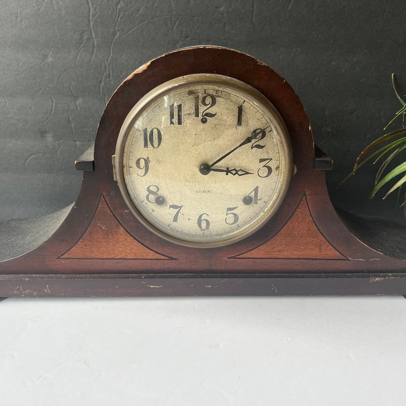 Wood Mantle Clock - Etsy