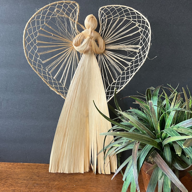 Raffia Angels - Etsy