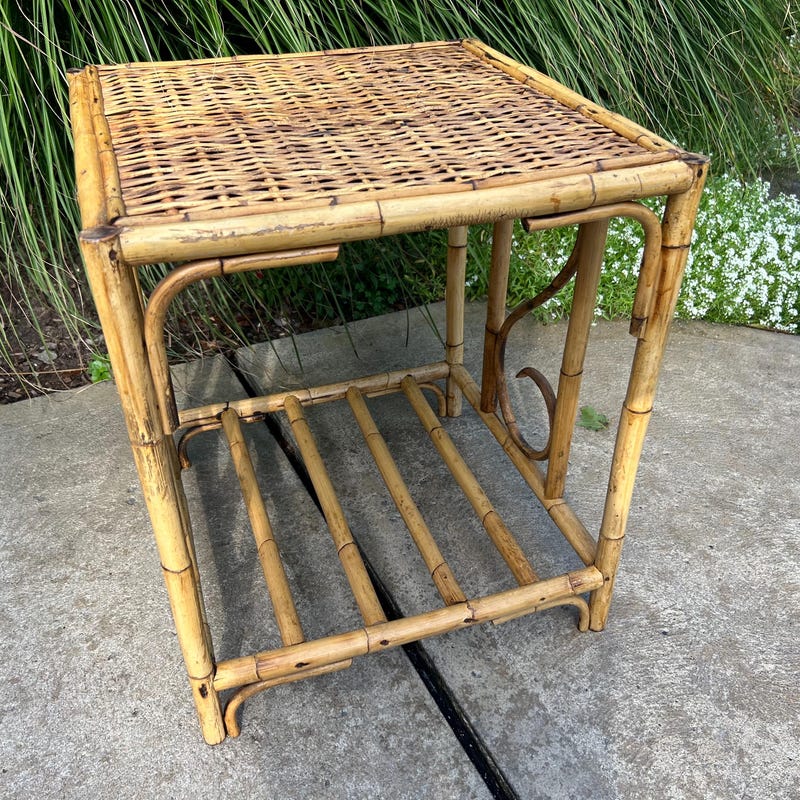 Bamboo Table - Etsy