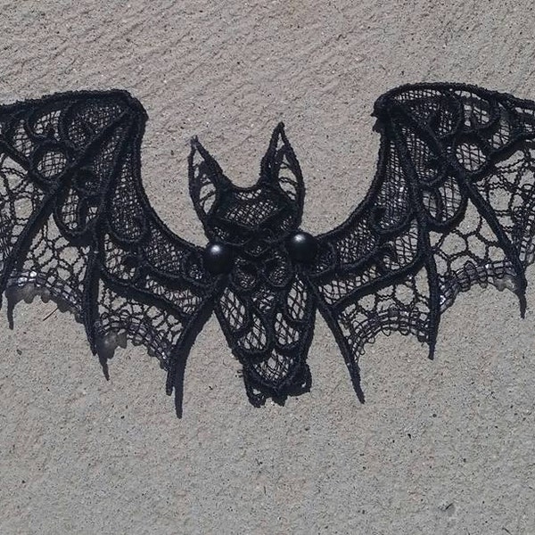 Lace Bat - Etsy