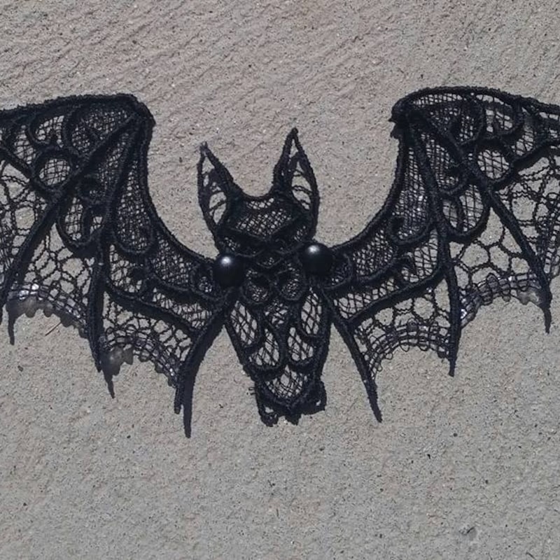 Lace Bat - Etsy