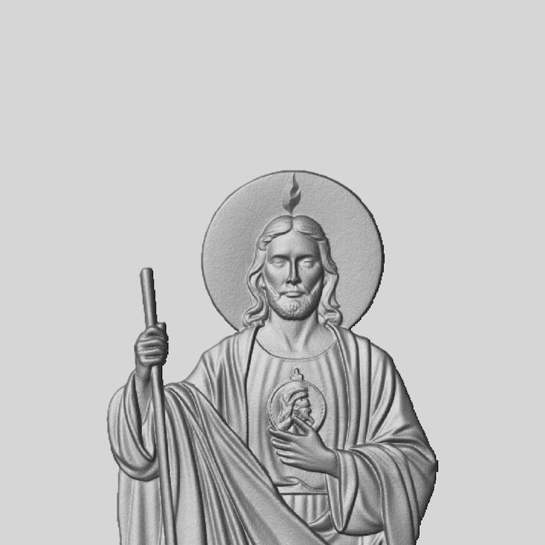 STL San Judas Tadeo Engraving CNC Router (UPDATED) - Etsy