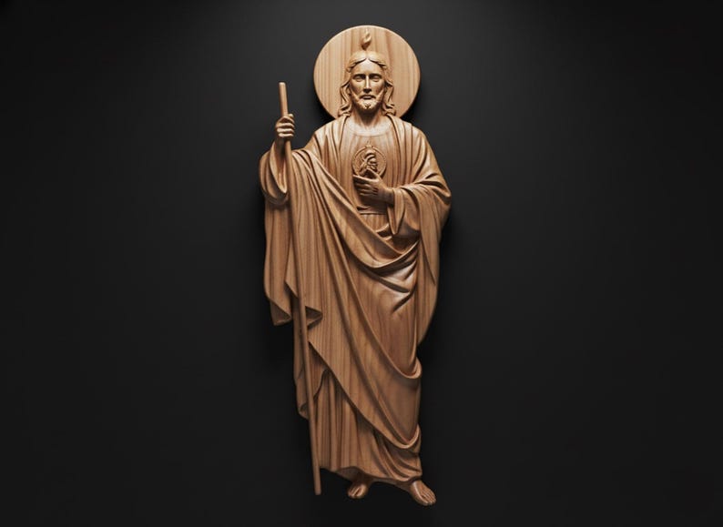 STL San Judas Tadeo Engraving CNC Router (UPDATED) - Etsy