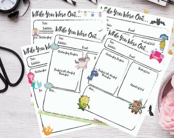 While You Were Out | Etsy