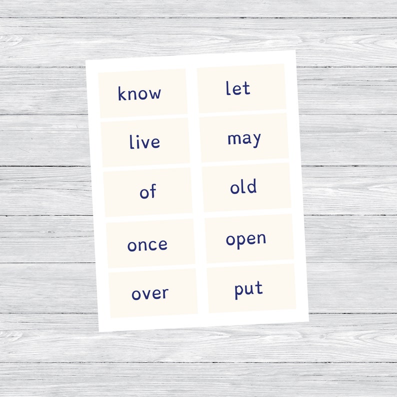 Pre Primer Sight Words Flash Cards Printable - Printable Word Searches