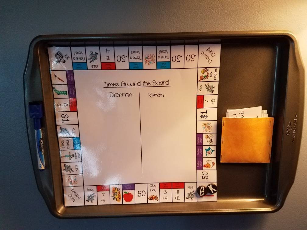 Printable Reading Board Game Printable Behavior Board Game - Etsy