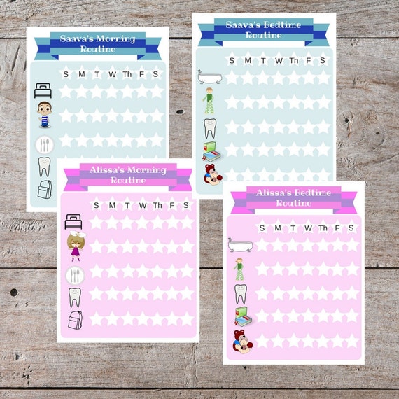 Items similar to Child Behavior Checklist, Kids Checklist, Kids Routine ...