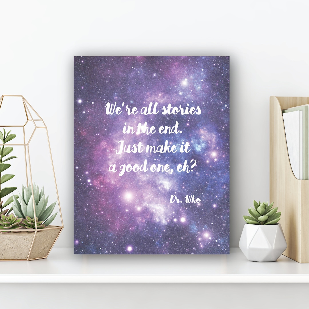 Dr Who Printable, Doctor Who Printable, Dr Who Quote, BBC TV Show ...