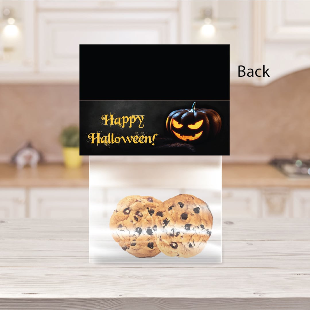 Printable Kids Halloween Bag Topper, Pumpkin Bag Topper, Spooky Treat ...