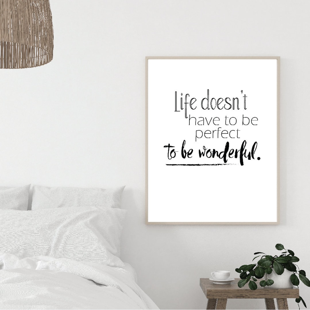 Digital Download Life Doesn't Have to Be Perfect to Be Wonderful ...