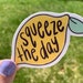 Squeeze the Day Lemon Sticker / Lemonade in Mason Jar Sticker - Etsy