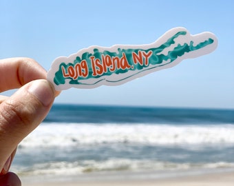 Long Island, NY Sticker - Etsy
