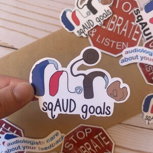 Audiologist Stickers / Audiology Sticker / Sqaud Goals Sticker / XOXO ...