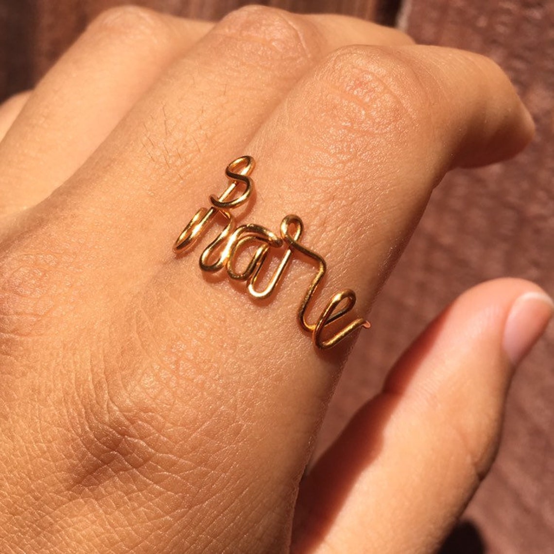 Selena Gomez RARE wire ring | Etsy