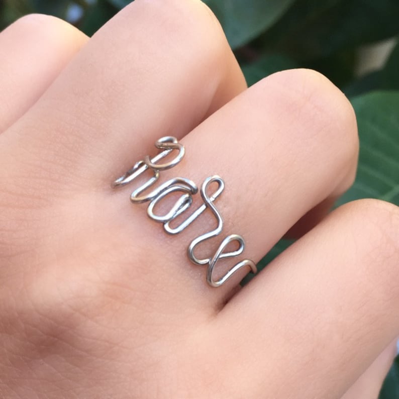 Selena Gomez RARE wire ring | Etsy