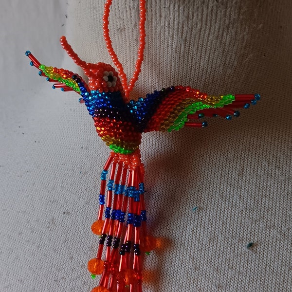 Beaded Hummingbird - Etsy