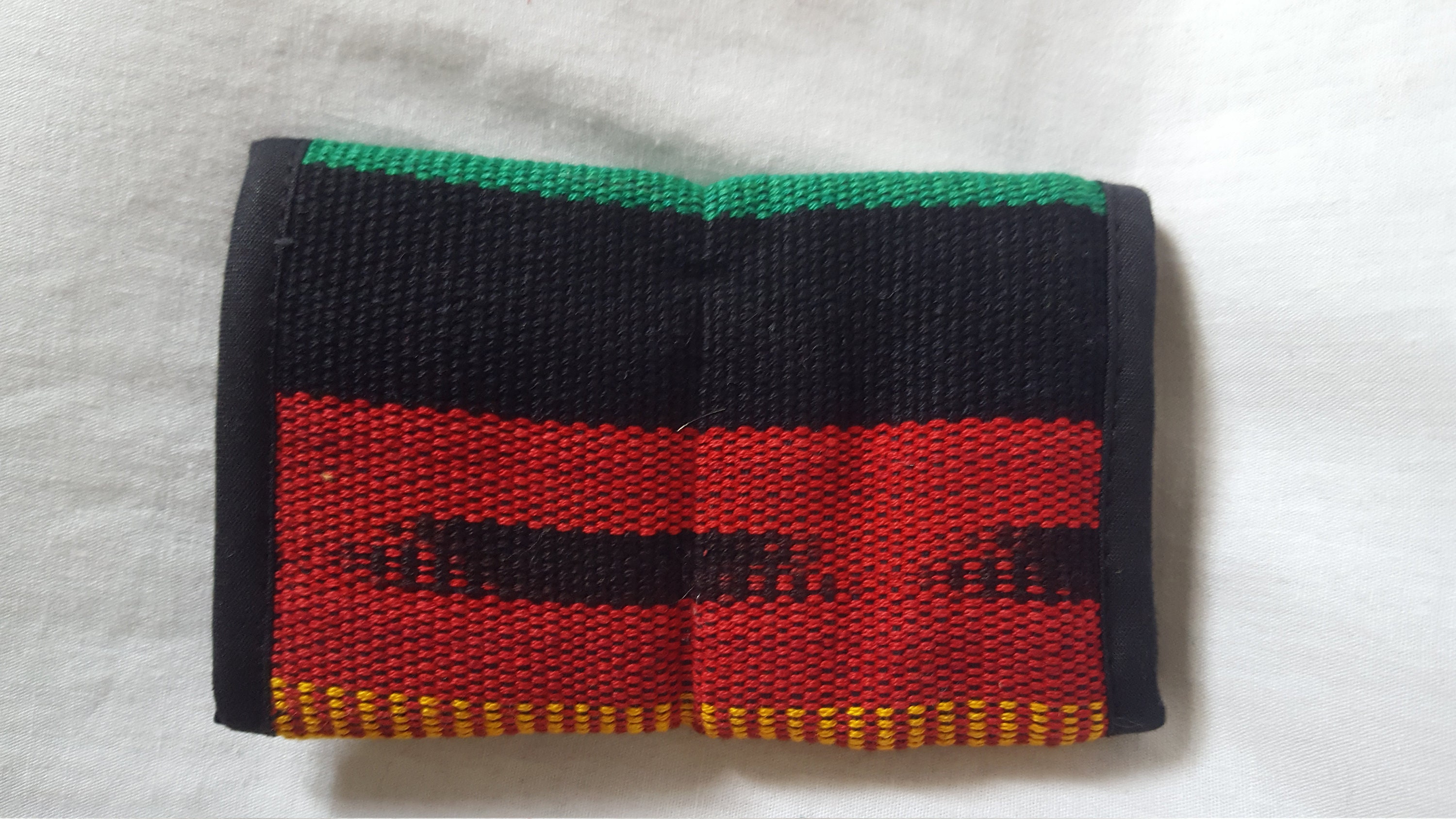 Rasta Wallet Handmade Unisex Cotton Hippie Trifold Reggae Boho | Etsy