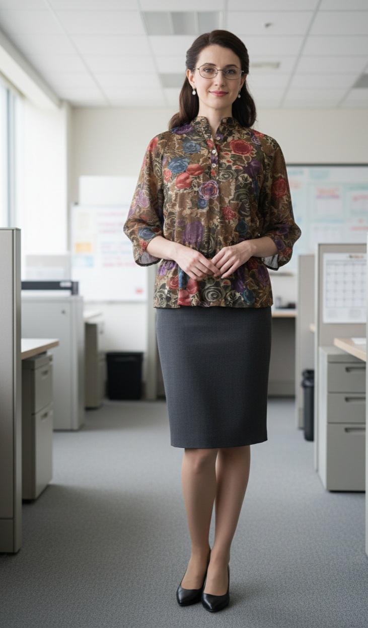 Vintage 80s Floral Boho Blouse – Hippie Chic Office Wear Small - Etsy ...