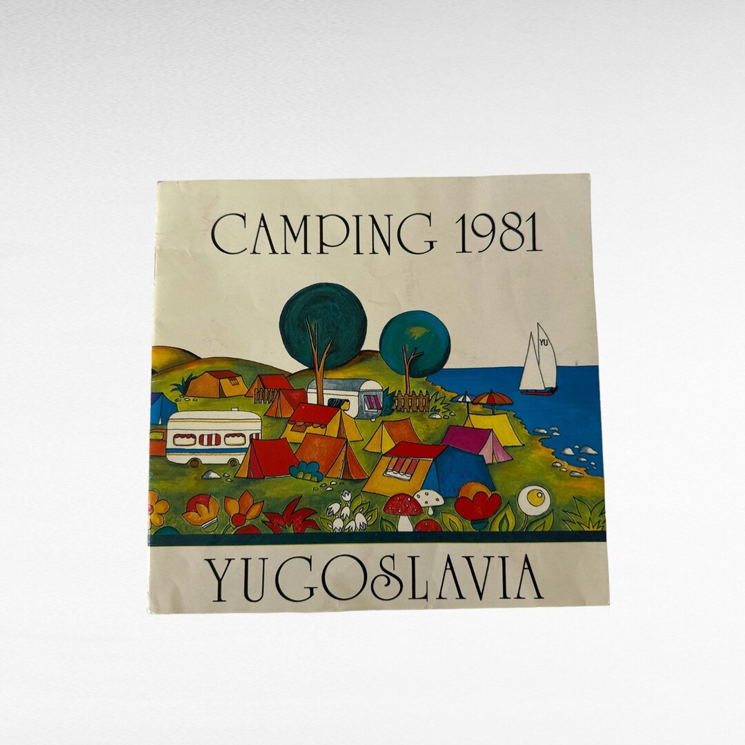 Vintage Camping Yugoslavia 1981 Catalog/ Vintage Travel Tourist ...