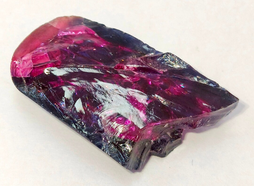 74 Cts Natural Alexandrite, Red Alexandrite Purple Alexandrite Gemstone ...