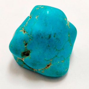Natural Blue Turquoise Rough Loose Gemstone Uncut Stone Nugget Gemstone ...