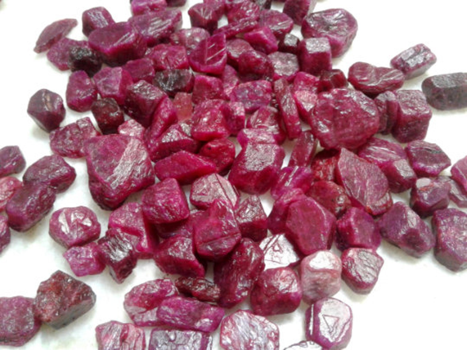 Burma Ruby Rough, Natural Rubies Red Ruby Rough Wholesale Lot Loose ...