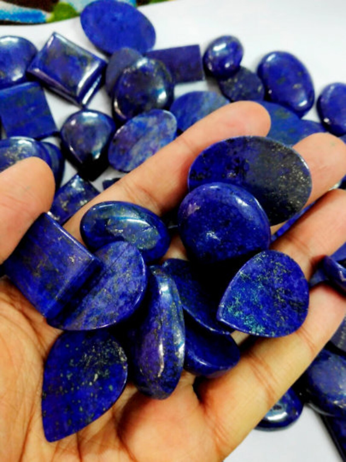 1 Kg 5000 Cts Natural Lapis Lazuli Plan Cabochon Loose - Etsy