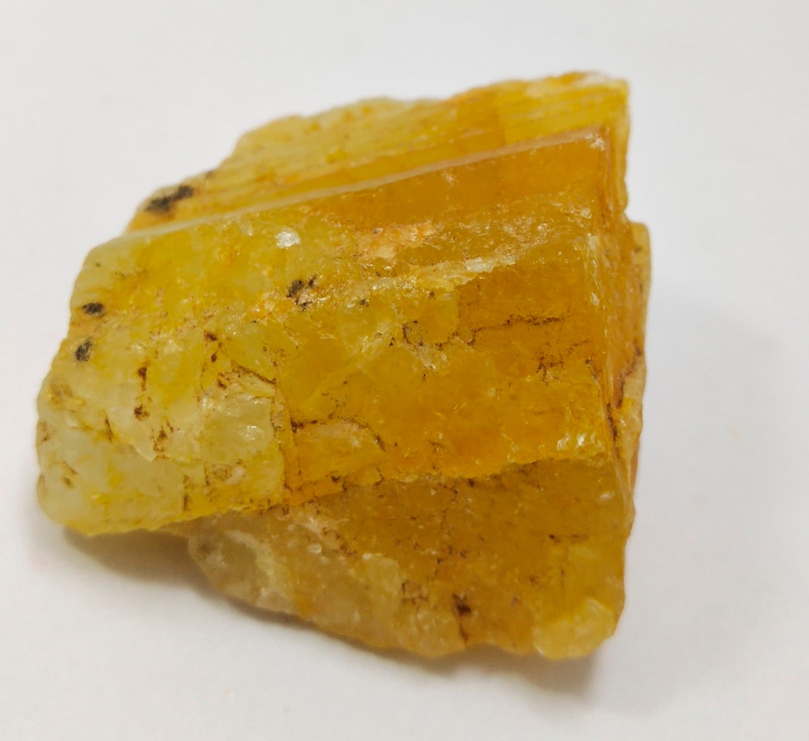 330 Cts 100 % Natural Yellow Heliodor Beryl Specimen Rough Loose ...