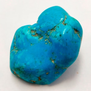 Natural Blue Turquoise Rough Loose Gemstone Uncut Stone Nugget Gemstone ...