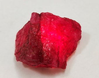 Natural Bixbite Red Beryl Crystal Raw Rough Loose Gemstone - Etsy