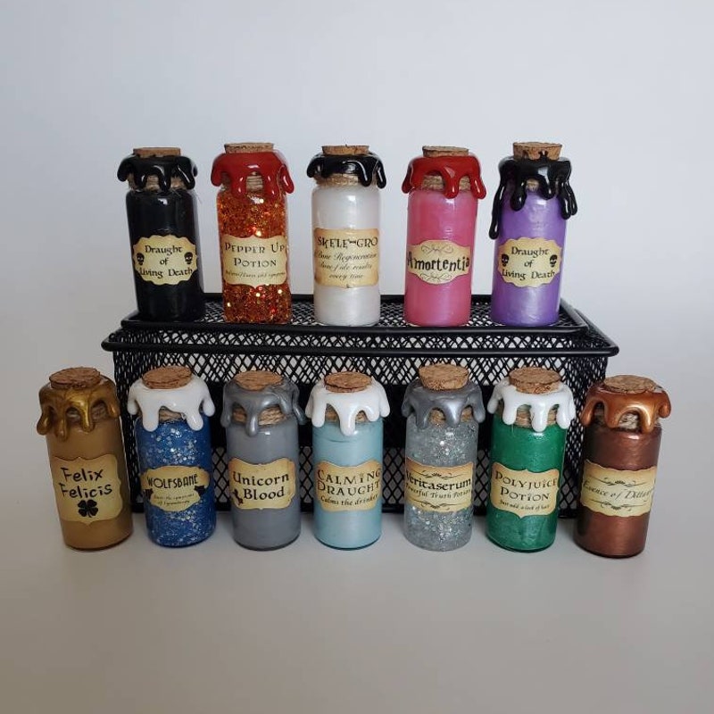 Mini Potion Bottle Labels - Etsy